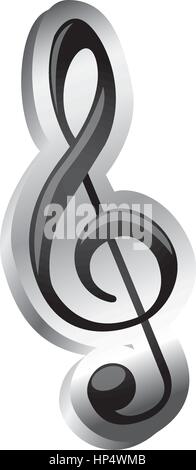 Double bar music note icon. Simple illustration of double bar music ...