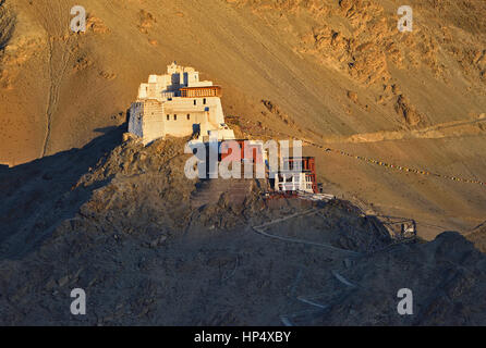 Namgyal Tsemo Monastery in Leh, Ladakh region.Panoramic view of ...