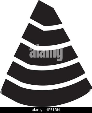 pyramid emblem infographic icon vector illustration design Stock Vector ...