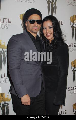 Huey Dunbar, Noemi Dunbar 02/18/2017 21st Satellite Awards Arrival held ...