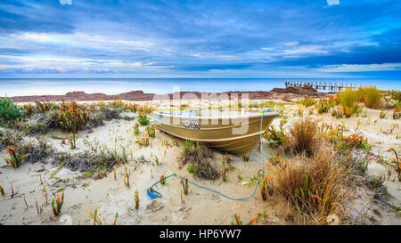 Quindalup, Dunsborough, Western Australia, jetty Stock Photo - Alamy