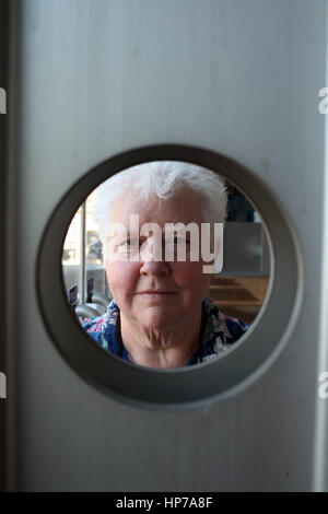 Portrait of Val McDermid (Mc Dermid) 15/05/2016 ©Basso CANNARSA/Opale ...