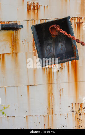 The Duke of Lancaster also known as the Fun Ship docked and aground at ...