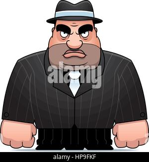 A big cartoon mobster in a suit Stock Vector Image & Art - Alamy