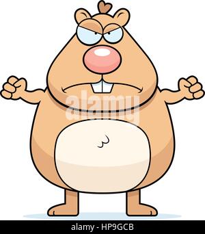 A cartoon hamster with an angry expression Stock Vector Image & Art - Alamy