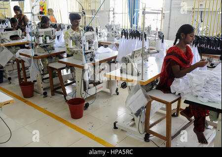 INDIA Tirupur , fair trade textile units , MLR Spinning factory/ INDIEN Tamil Nadu, Tirupur ...