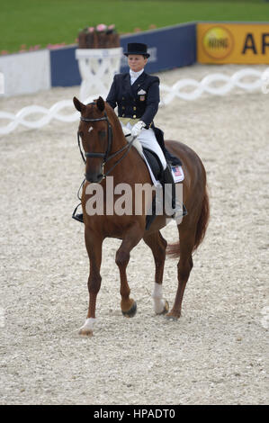 Debbie Mcdonald (USA) riding Brentina - World Equestrian Games, Aachen ...