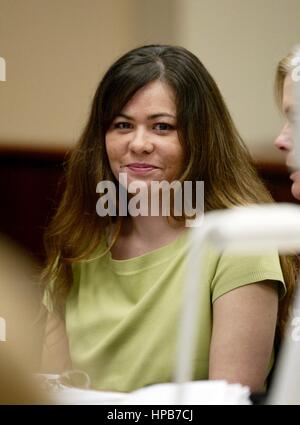 Angela Parks at a court hearing in Riverside, CA on Tuesday, September ...