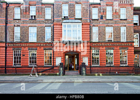 The Sheltering Home For Destitute Children, in Myrtle Street Liverpool ...