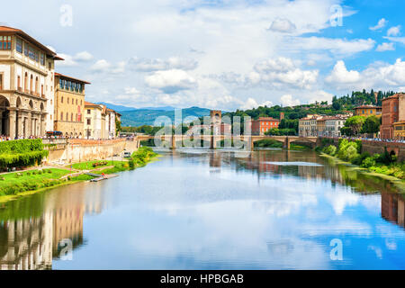 River Arno in Florence Tuscany, Italy Stock Photo - Alamy
