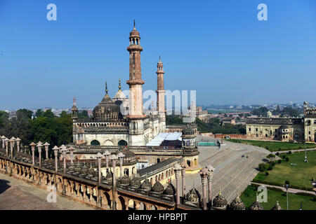 Asfi mosque inside the bara-Imambara complex, Lucknow, Uttar Pradesh ...