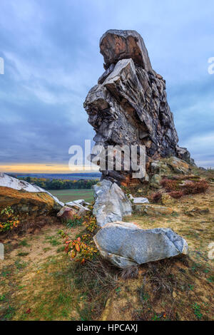 Photo of Devil's Wall in Germany Stock Photo - Alamy