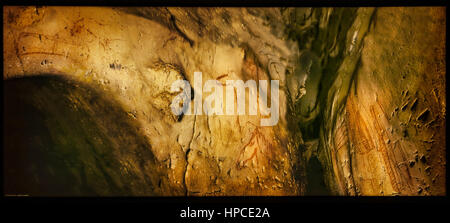 Cave paintings of the Monte Castillo caves complex, Puente Viesgo ...