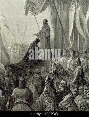 First Crusade (1096-1099). Crusaders repulsed in the second assault of ...