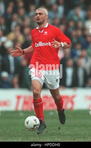 FABRIZIO RAVANELLI MIDDLESBROUGH FC 18 February 1997 Stock Photo - Alamy