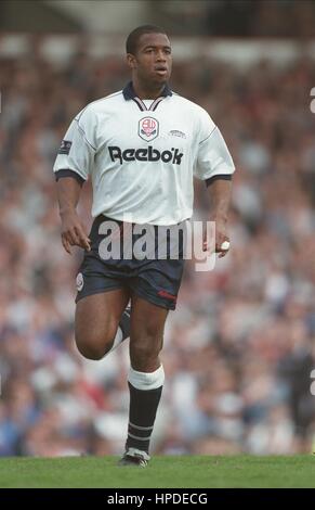 NATHAN BLAKE BOLTON WANDERERS FC 08 April 1997 Stock Photo - Alamy