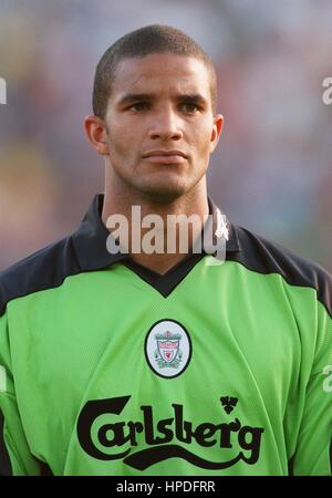 DAVID JAMES LIVERPOOL FC 23 August 1997 Stock Photo - Alamy