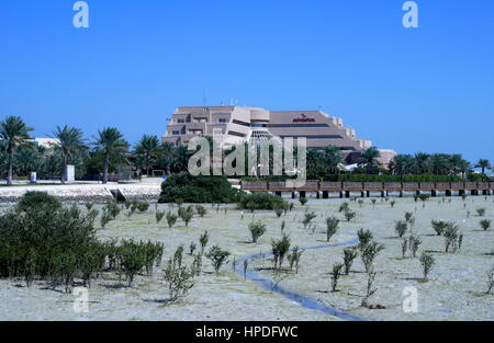Logo of the Movenpick Hotel, Muharraq, Kingdom of Bahrain Stock Photo ...