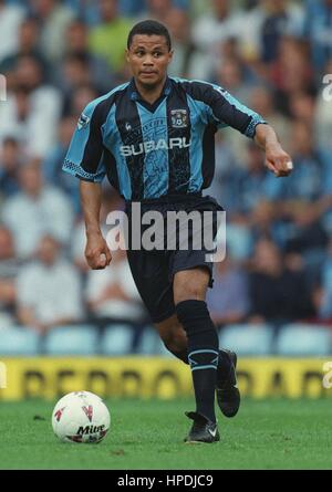 JOHN SALAKO COVENTRY CITY FC 28 August 1997 Stock Photo - Alamy