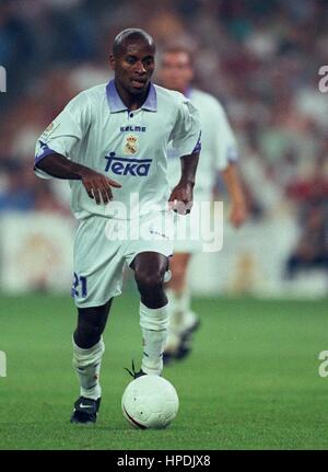 ZE ROBERTO REAL MADRID FC 02 September 1997 Stock Photo - Alamy