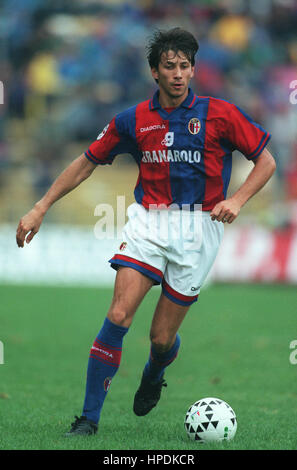 MASSIMO PAGANIN BOLOGNA FC 18 September 1997 Stock Photo - Alamy