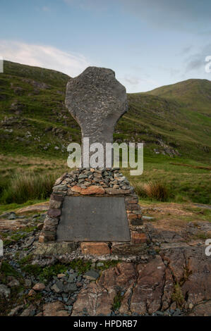 Famine Memorial, Doolough Valley, County Mayo, Republic of Ireland ...