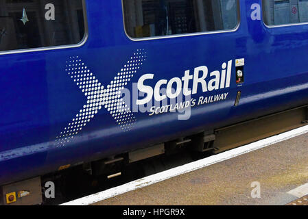 ScotRail Logo on British Rail Class 158 Express Sprinter diesel ...