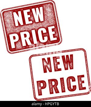 NEW Rubber Stamp. Red NEW Rubber Grunge Stamp Seal Vector Illustration ...