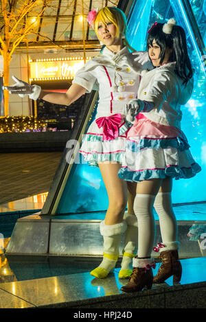 Female model in cosplay costume isolated on white Stock Photo - Alamy