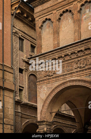 Bologna Typical architecture of Bologna Italy Stock Photo - Alamy