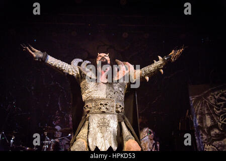 February 22, 2017 - Finnish hard rock/heavy metal band LORDI perfomed ...