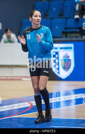 November 17, 2015: Cristina Georgiana Varzaru #13 of CSM Bucharest on ...