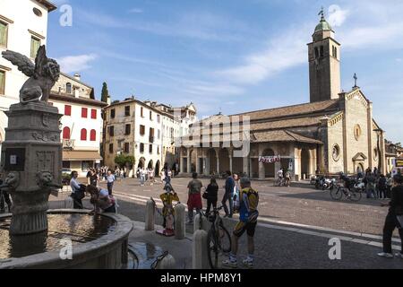 Cathedral in Asolo (Treviso) , Veneto region, Italy Credit © Federico ...