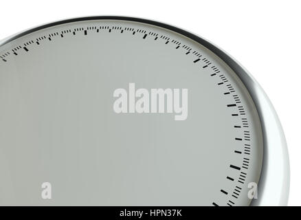 Clock face without numbers and arrows Stock Photo - Alamy