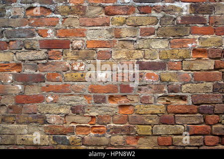 Close-up image of a brick wall Stock Photo - Alamy