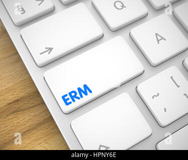 Keyboard with risk management button, internet concept Stock Photo - Alamy