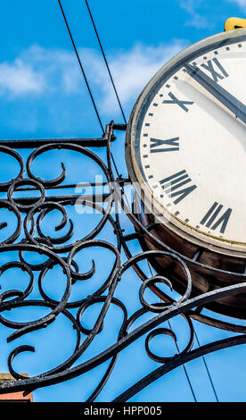 Memorial Hall Clock Haxby York Yorkshire England Stock Photo - Alamy