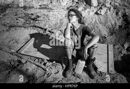 Earth First! Redwood Summer. Sequoia National Forest. 1989 A group of ...