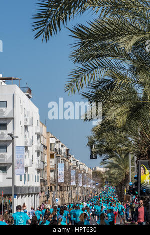 Tel Aviv Yafo, Israel. 24th Feb, 2017. 2017 Tel Aviv Samsung Marathon ...