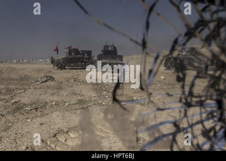 February 23, 2017 - Mosul, Nineveh Governorate, Iraq - Iraqi army ...