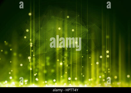 Binary computer code with grid of green 1s and 0s displayed on a blue ...