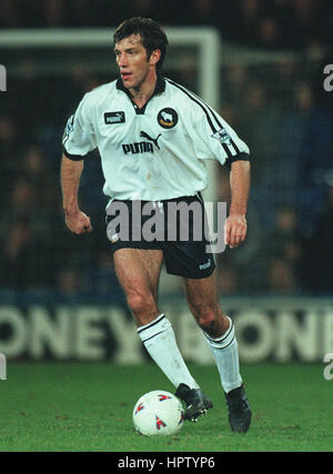 RON WILLEMS DERBY COUNTY FC 19 January 1998 Stock Photo - Alamy
