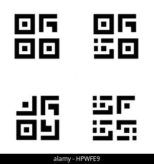 QR code design Stock Vector Image & Art - Alamy