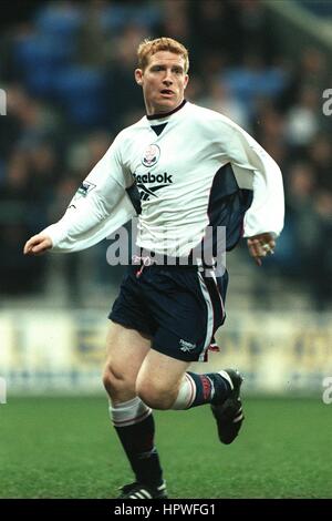 MICHAEL JOHANSEN BOLTON WANDERERS FC 14 November 1999 Stock Photo - Alamy
