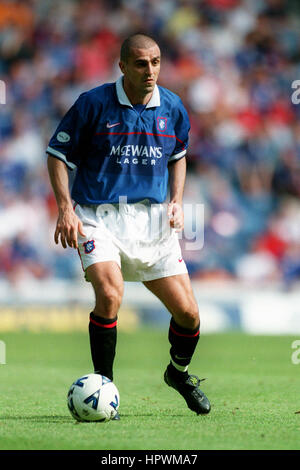 SERGIO PORRINI GLASGOW RANGERS FC 21 July 1997 Stock Photo - Alamy