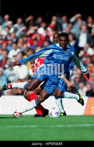MARCEL DESAILLY CHELSEA FC 06 September 1998 Stock Photo - Alamy