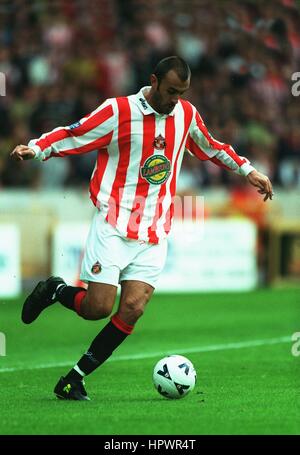 DANIELE DICHIO SUNDERLAND FC 30 September 1998 Stock Photo - Alamy