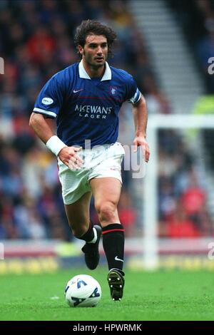 LORENZO AMORUSO GLASGOW RANGERS FC 05 October 1998 Stock Photo - Alamy
