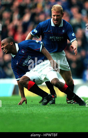 JORG ALBERTZ HEARTS V GLASGOW RANGERS 20 December 1997 Stock Photo - Alamy