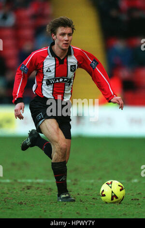 WAYNE QUINN SHEFFIELD UNITED FC 20 December 1998 Stock Photo - Alamy